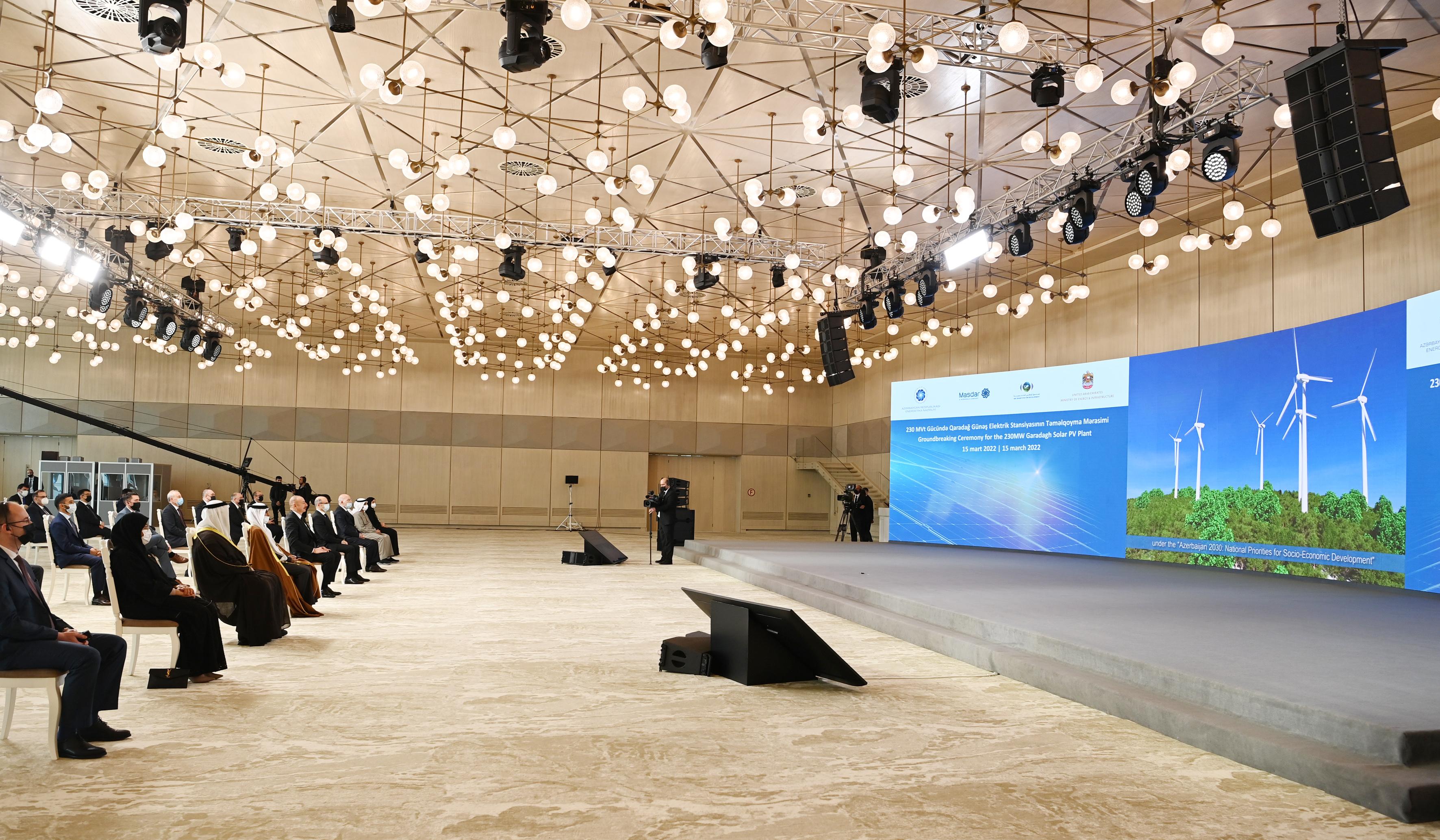 Ilham Aliyev inaugurates Garadagh Solar Power Plant | Report.az Ilham Aliyev inaugurates Garadagh Solar Power Plant | Report.az