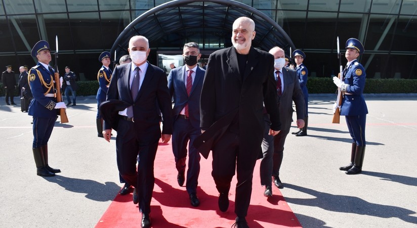 Albanian Pms Official Visit To Azerbaijan Ends Report Az